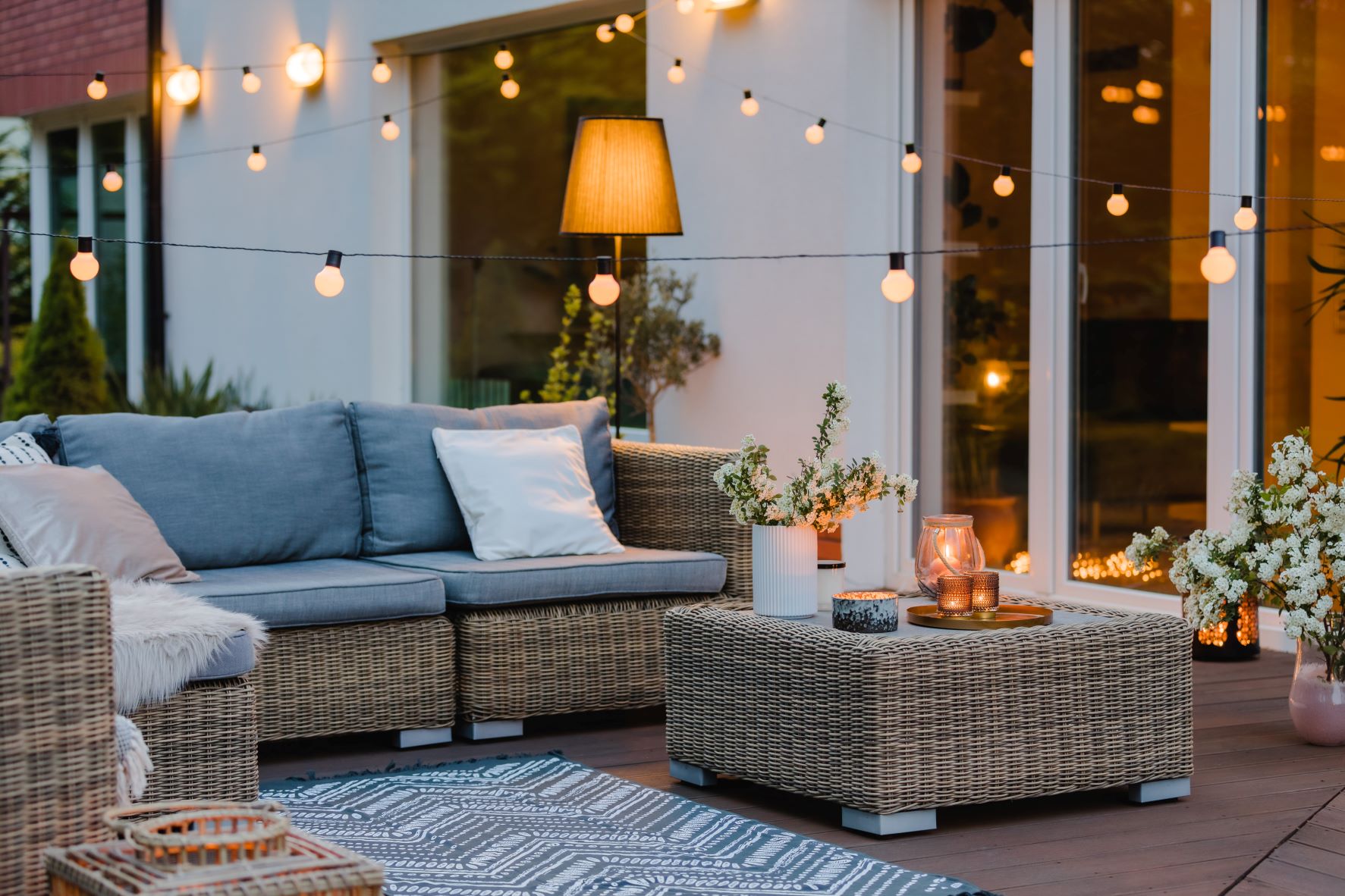 Terrasse beleuchten: Die besten Außenleuchten für Terrassen